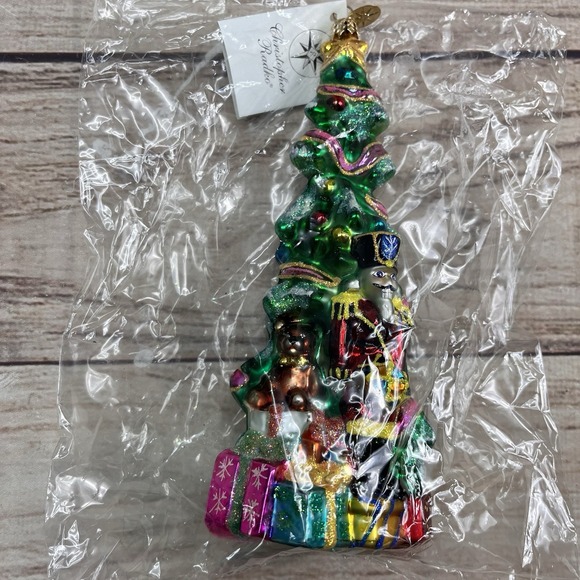 Christopher Radko | Holiday | New Christopher Radko Green Tree Trim ...
